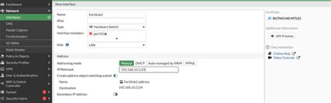 Technical Tip Unable To Configure Fortilink Fail Fortinet Community