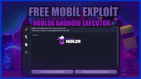 Fluxus Mobile Executor Free Roblox Exploit Cheater Ninja