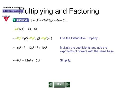PPT Multiplying And Factoring PowerPoint Presentation Free Download ID