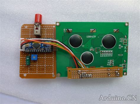 no 22 基于arduino的数字示波器 完成 arduino智造
