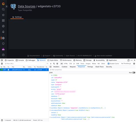 Data Source Exists But Doesnt Developers And Api Grafana Labs