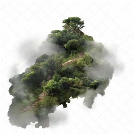 Premium Ai Image Eucalyptus Tree With Isolated Background Tree 3d Render