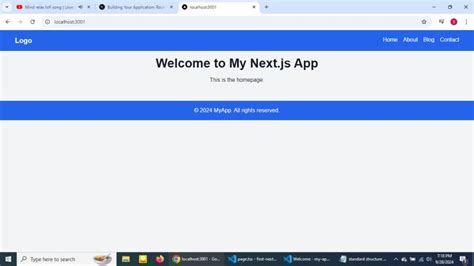 I Have Just Create A Simple Blog With Using Nextjs Tailwind Css Or