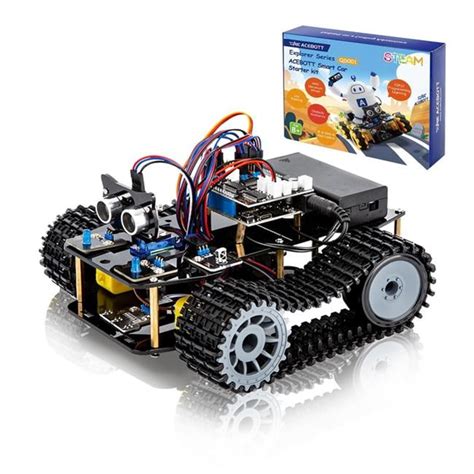 A Sonic Xs71476 Robot Tank Car Kit 4wd Remote Control Car With Compatible Arduino Ide