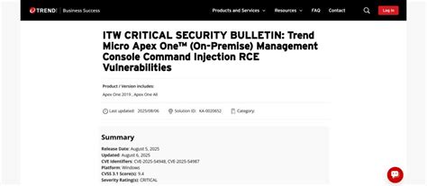 趨勢科技端點防護軟體爆2項rce漏洞 已發現攻擊行動 Ithome
