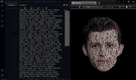 Do Face Text Typography Editing With Html And Css By Codingsite Fiverr