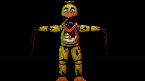 Sfm Withered Chica Render By Candythecatbr On Deviantart