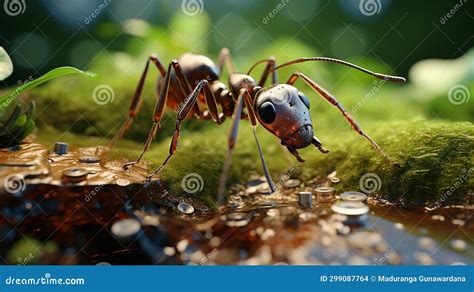 Exquisite Ant Exploration Jiusion 1000x Endoscope Reveals Ultra Realistic Details Rendered