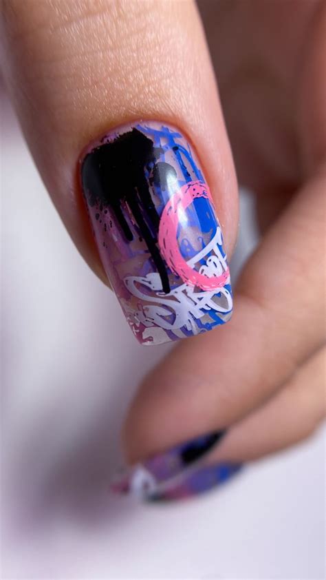 Маникюр Дизайн Стемпинг Manicure Nail Дизайнерские ногти Маникюр Тату на ногтях