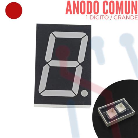 Display Ánodo Común 1 Digito 23