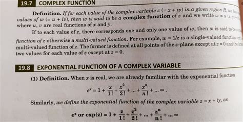 Bs Grewal Solutions Complex Function Separate Into Real And Imaginary