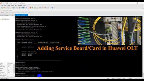 Adding Service Board In Huawei Olt Technical Hakim Youtube