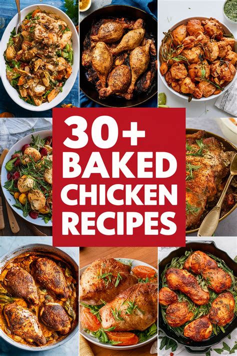 30 Delicious Baked Chicken Recipes That Will Make Your Dinner