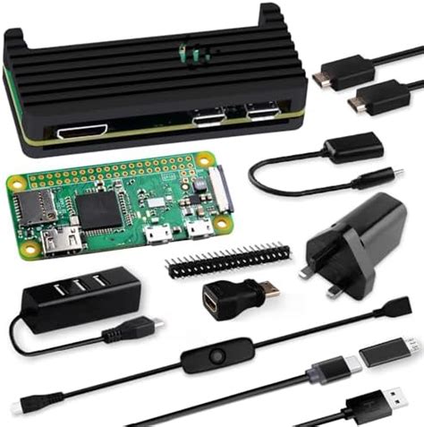 GeeekPi Raspberry Pi Zero 2 W Case Zero W Case Kit With RPi Zero 2 W