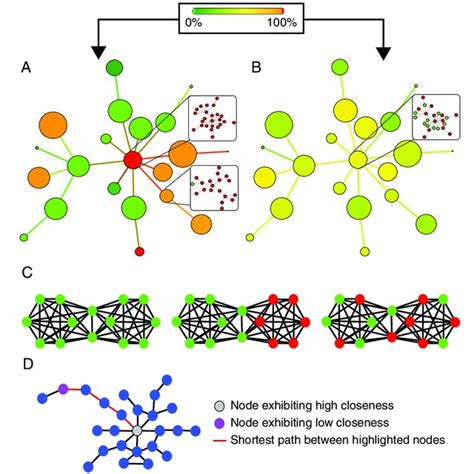 sequence similarity network showing the proportion of sequences from download scientific