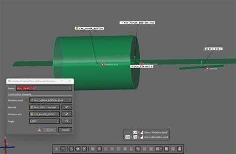 Rotated Plane Not Rotating Around Axis 3d Inspection And Mesh Editing Zeiss Qualityforum