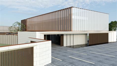 Modern Art Museum Concept Sketchup 3d Model Skp File Download