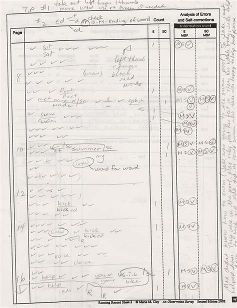 Edrg604 Diverse Learner Entry 7 Running Records And Miscue Analysis