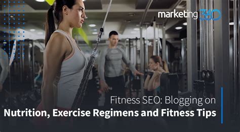 Fitness Seo Blogging On Nutrition Exercise And Tips