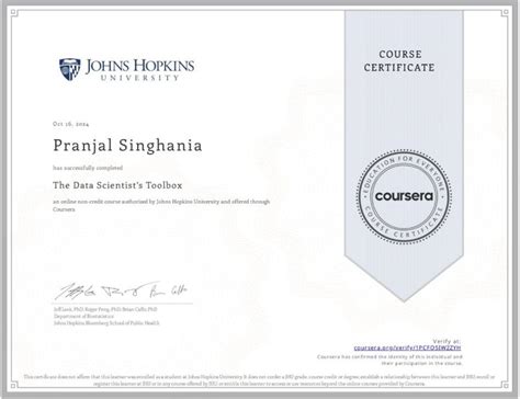 pranjal singhania on linkedin datascience continuouslearning coursera r