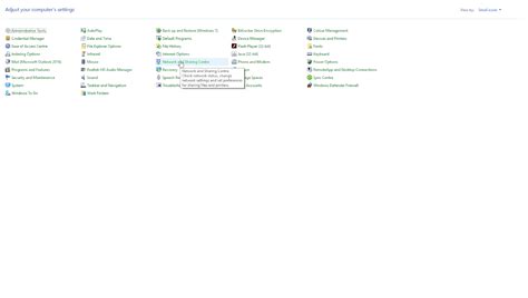 Manually Set A Static IP Address