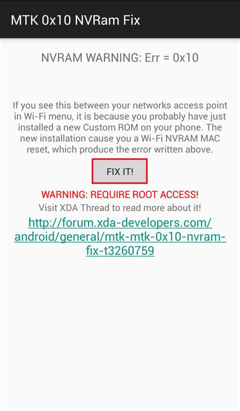 Solución NVRAM WARNING ERR x WiFi Error