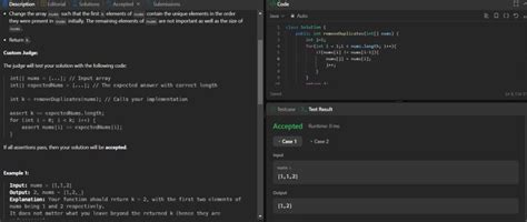 Day 2 Leetcode Problem Solving Question Remove Duplicates From