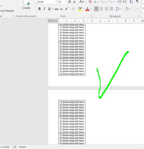 Avoiding Table Cell Split Per Page Alteryx Community