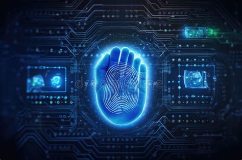 Biometric Identification Fingerprint Scanning The System Of Fingerprint Scanning Biometric