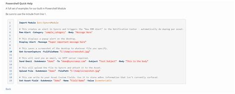 How To Create A Custom Rmm Alert Using Syncros Scripting Module Syncro