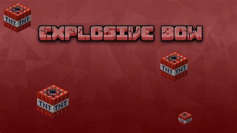 Explosive Bow Guide Mcreator Youtube