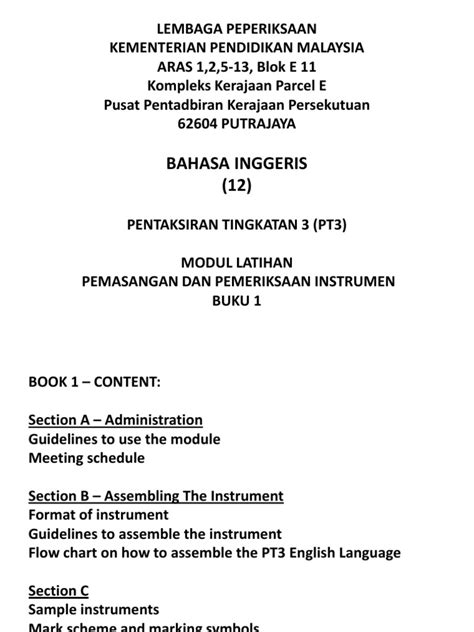 PDF Modul Latihan Pemasangan Dan Pemeriksaan Instrumen Buku 1 8 DOKUMEN TIPS