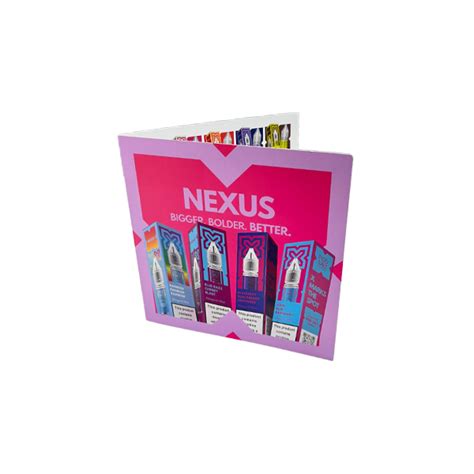 Free Nexus Promotional Folded Leaflet For Your Business 2 Per Custo