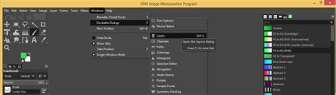 GIMP Layers Parameters And Features Of The Layers Panel Of GIMP