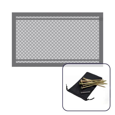 Acm Crisscross Full Plus Annexe Mat Grey Dark Grey Acm Caravan Rv