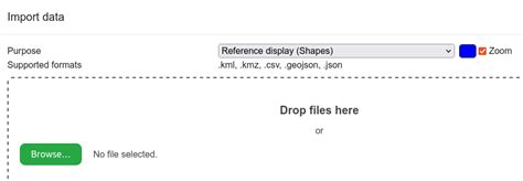 Web Interface Import Data CloudRF Documentation