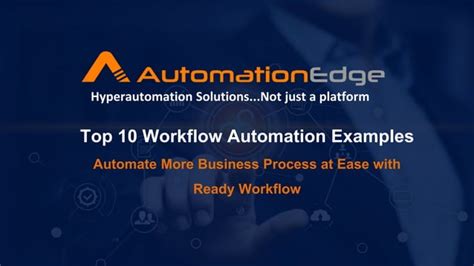 Unlocking Efficiency Top 10 Workflow Automation Examples For Streamlined Operations PPTX