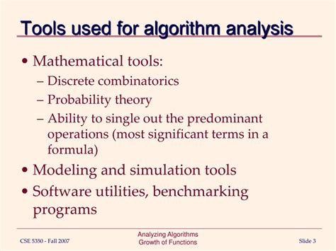 Ppt Analyzing Algorithms Growth Of Functions Powerpoint Presentation Id3802746