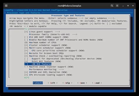 How To Custom Build Zen Kernel On Fedora 37