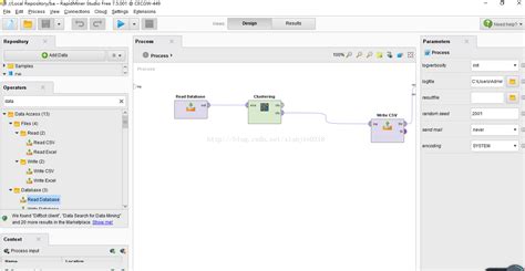 数据挖掘rapidminer工具使用 聚类k Means案例分析 Csdn博客
