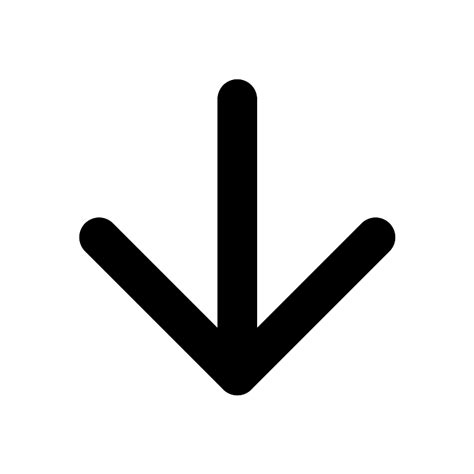 Arrow Down Vector SVG Icon SVG Repo
