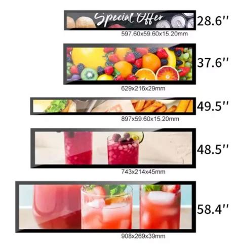 8 8 Inch Ips Wide Monitor Tft Lcd Display 480x1920 Aidas Bar Pc Case Monitor Portatil Screen