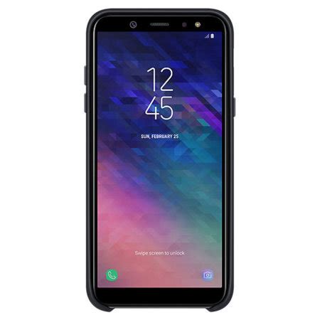 Official Samsung Galaxy A Silicone Cover Case Black