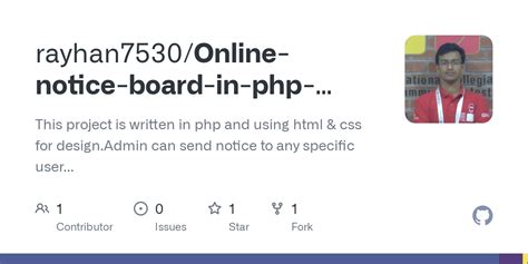 GitHub Rayhan7530 Online Notice Board In Php And MySQL This Project