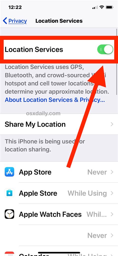 How To Disable Location Services On Iphone And Ipad Completely