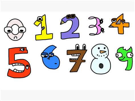 Number Lore Updated R Alphabetfriends