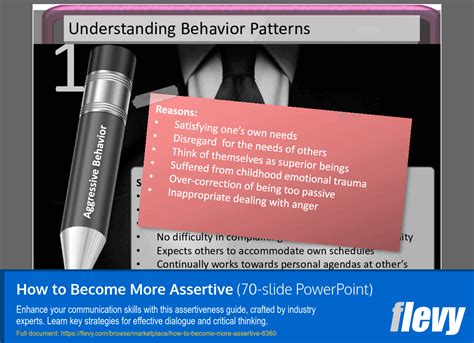 How To Become More Assertive Ppt Slide Deck