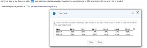 solved using the data in the following table b calculate