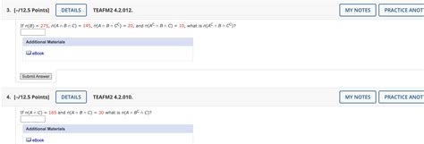 If N B 275 N ABC 145 N ABCC 20 And Chegg Com