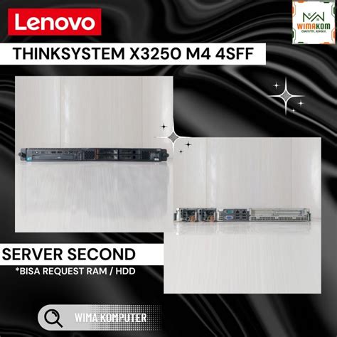 Jual Server Second Ibm X3250 M4 Xeon E3 1270v2 4 Core Ram 8gb Ssd 32gb Os Mikrotik X86 Lv 6
